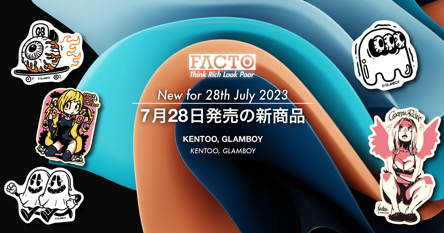 【2023年7月28日発売】KENTOO / GLAMBOY【新作公開】 – FACTO ONLINE SHOP